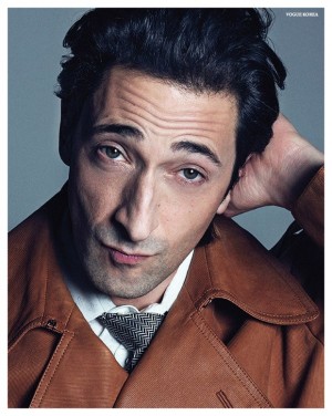 Adrien Brody Dons Sartorial Styles for Vogue Korea February 2015 Photo ...
