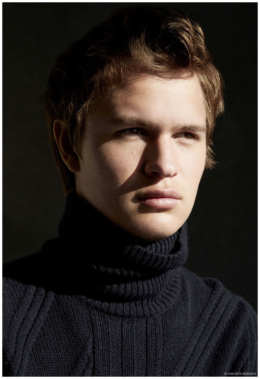 Ansel Elgort Poses for New Photo Shoot by Carlotta Manaigo – The ...