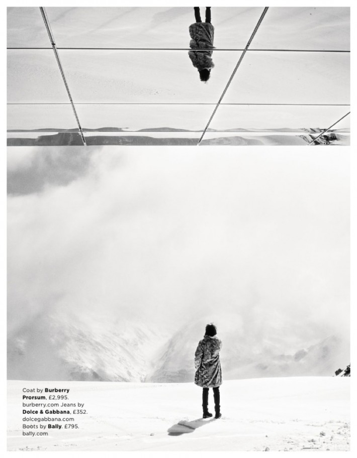 Hayden Kyte Models Fur Fashions for British GQ Editorial Shoot – The ...