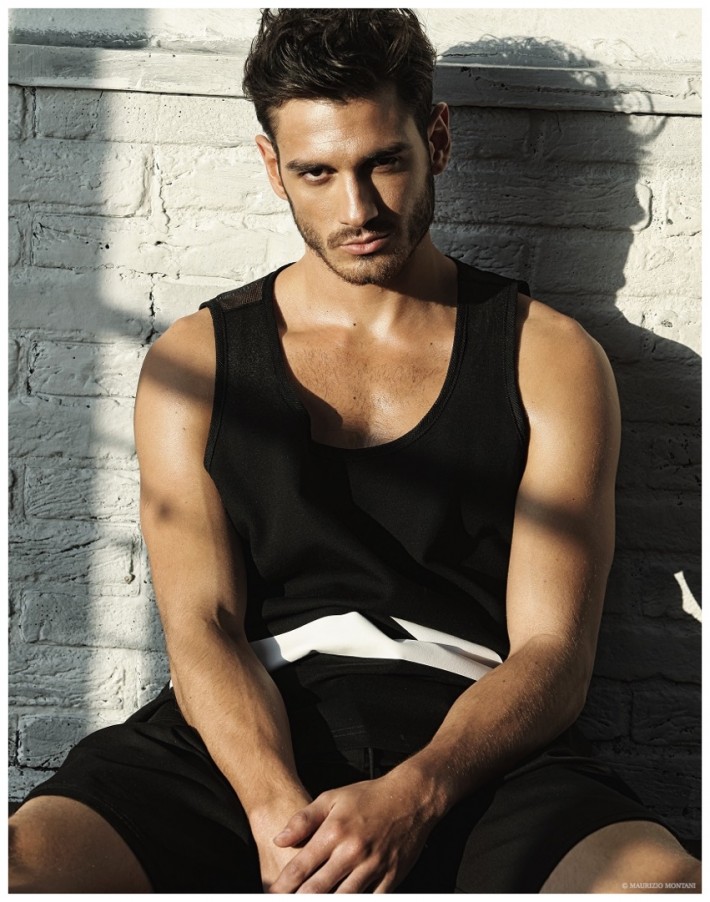 Caio Medeiros is a Sporty Vision in Photos by Maurizio Montani – The Fashionisto