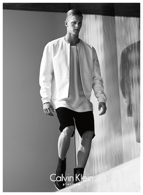Clark Bockelman Fronts Calvin Klein Platinum Spring/Summer 2015 Men’s ...
