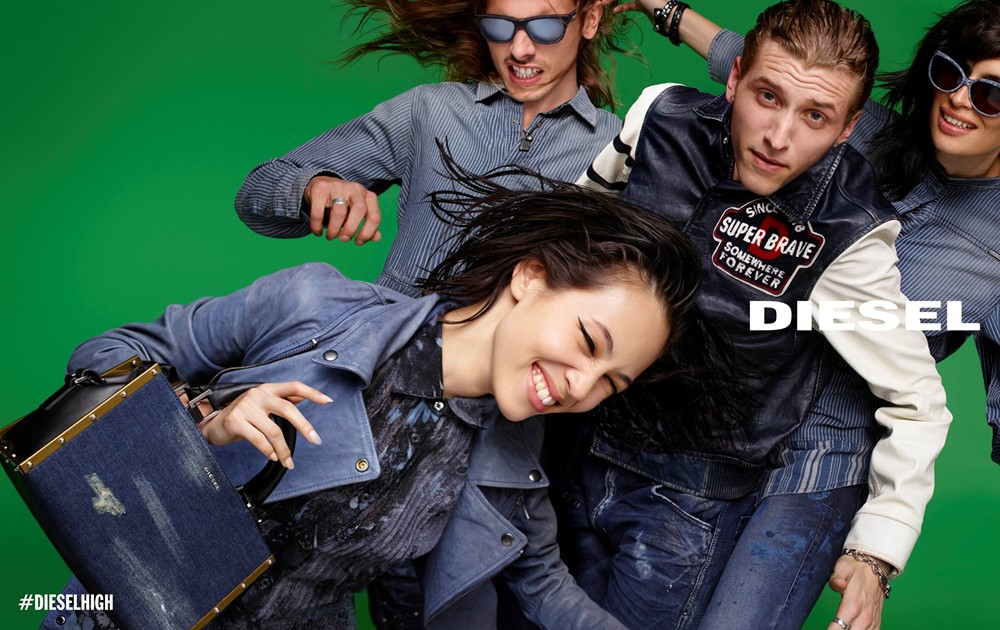 Diesel Embraces Denim & Leather High for Spring 2015 Campaign – The ...