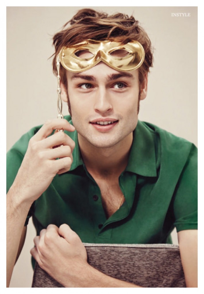 Douglas Booth Charms in Retro Inspired Fashions for InStyle Shoot – The ...