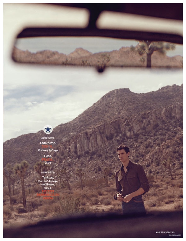 Tyler Riggs Embraces Western Styles for GQ Germany Road Trip + New ...