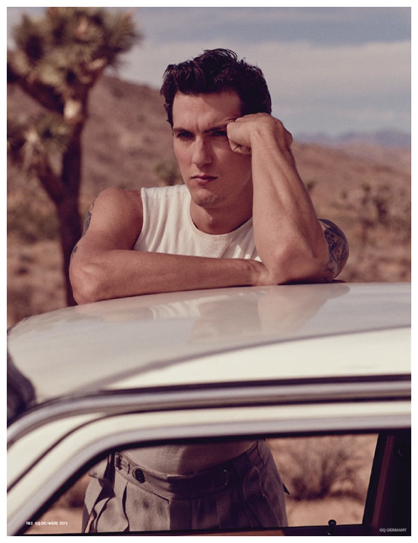 Tyler Riggs Embraces Western Styles for GQ Germany Road Trip + New ...