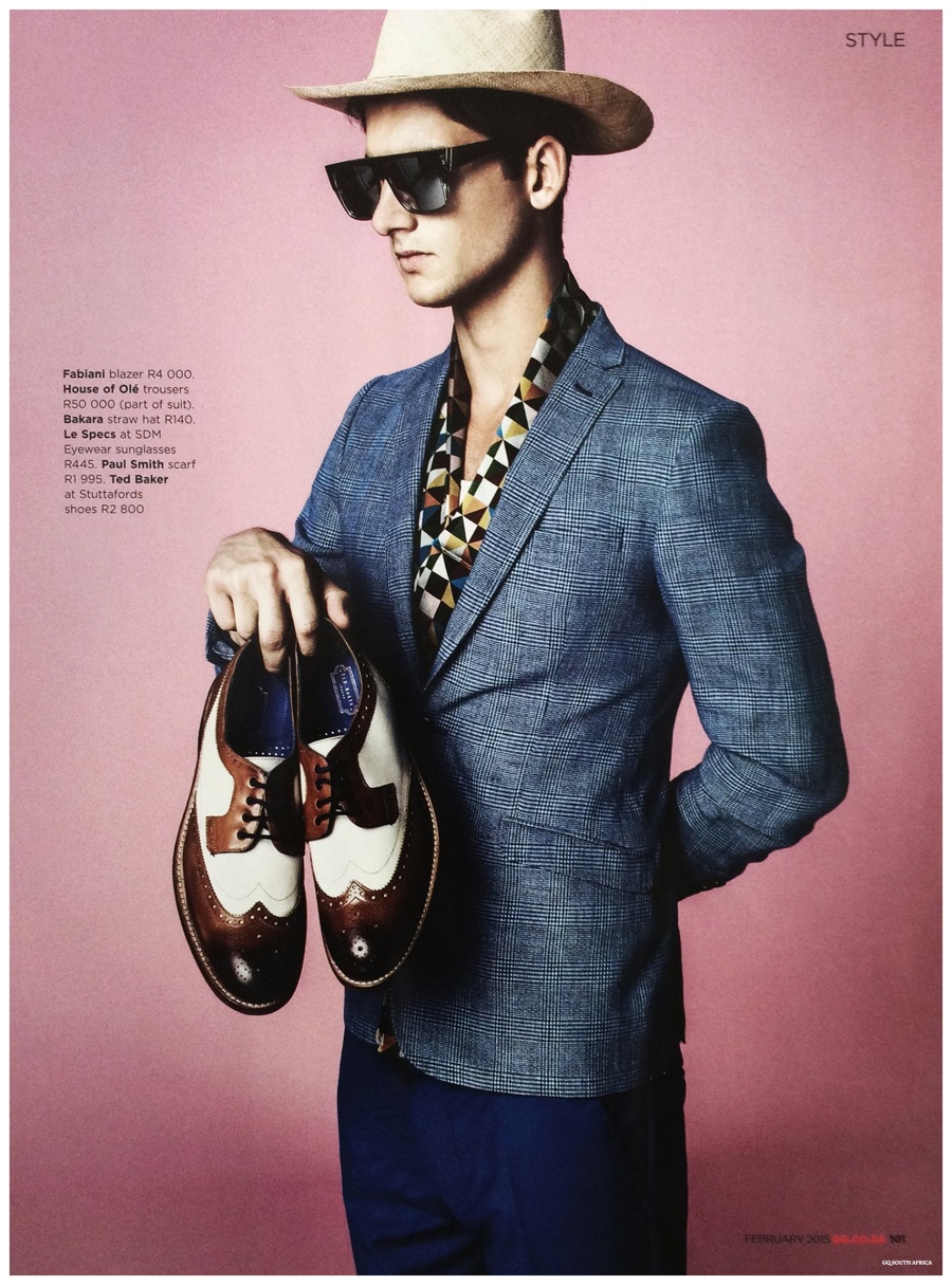 Uptown Funk: Campbell Pletts for GQ Style South Africa – The Fashionisto