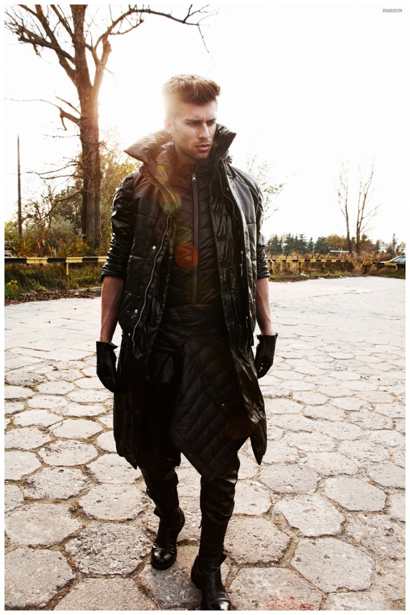 Igor Prusinowski is Layered in Men's Puffer Fashions for Fashion ...