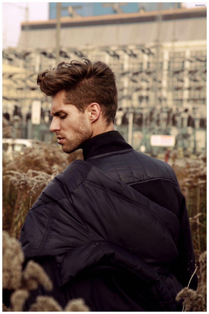 Igor Prusinowski is Layered in Men's Puffer Fashions for Fashion ...