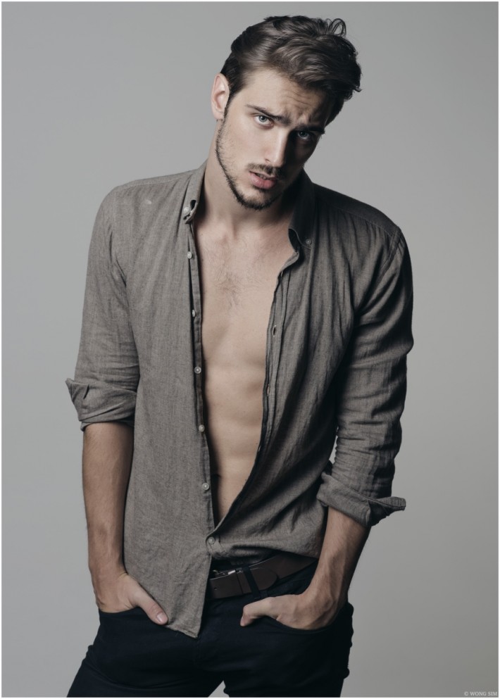 Joao Mahl Sits for Wong Sim Portraits – The Fashionisto