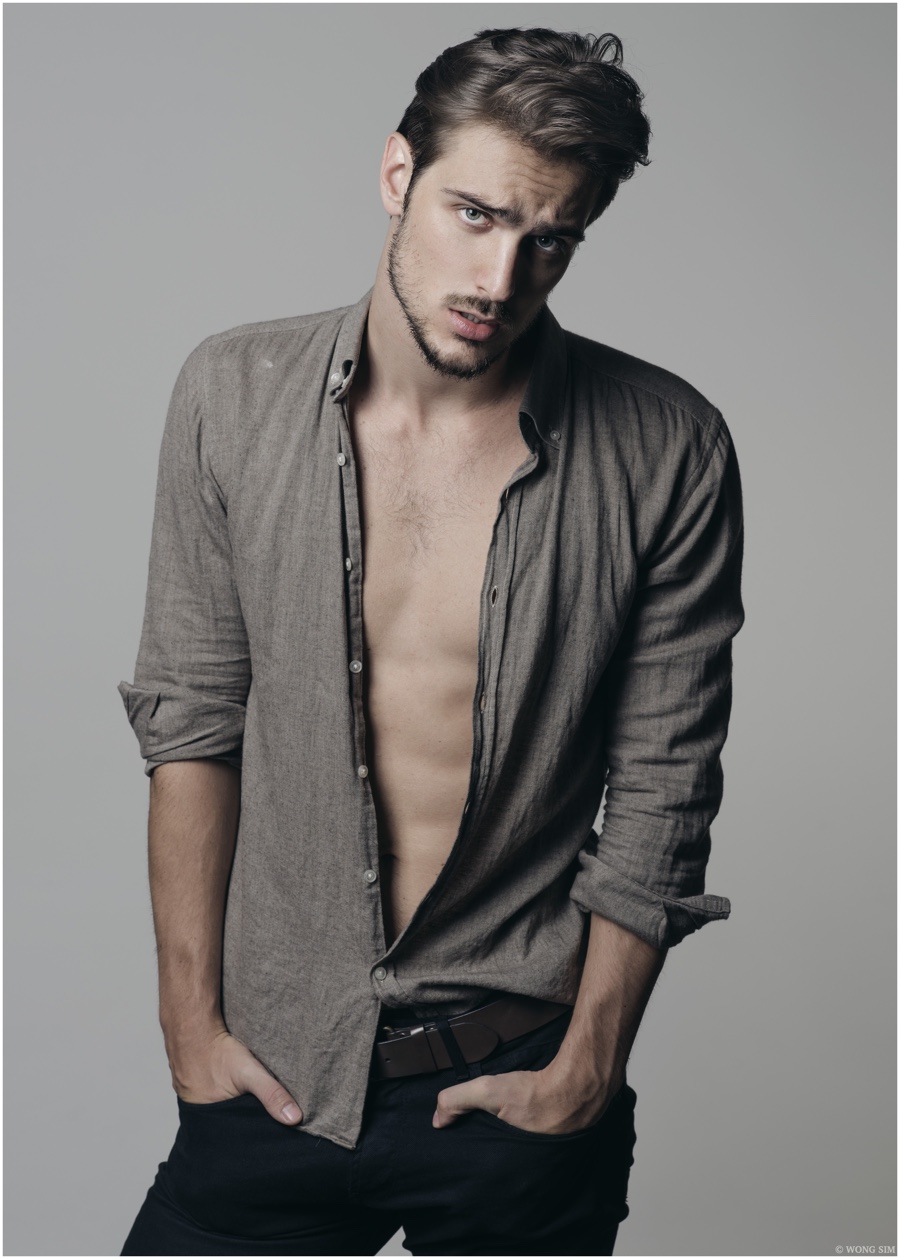 Joao Mahl Sits for Wong Sim Portraits – The Fashionisto