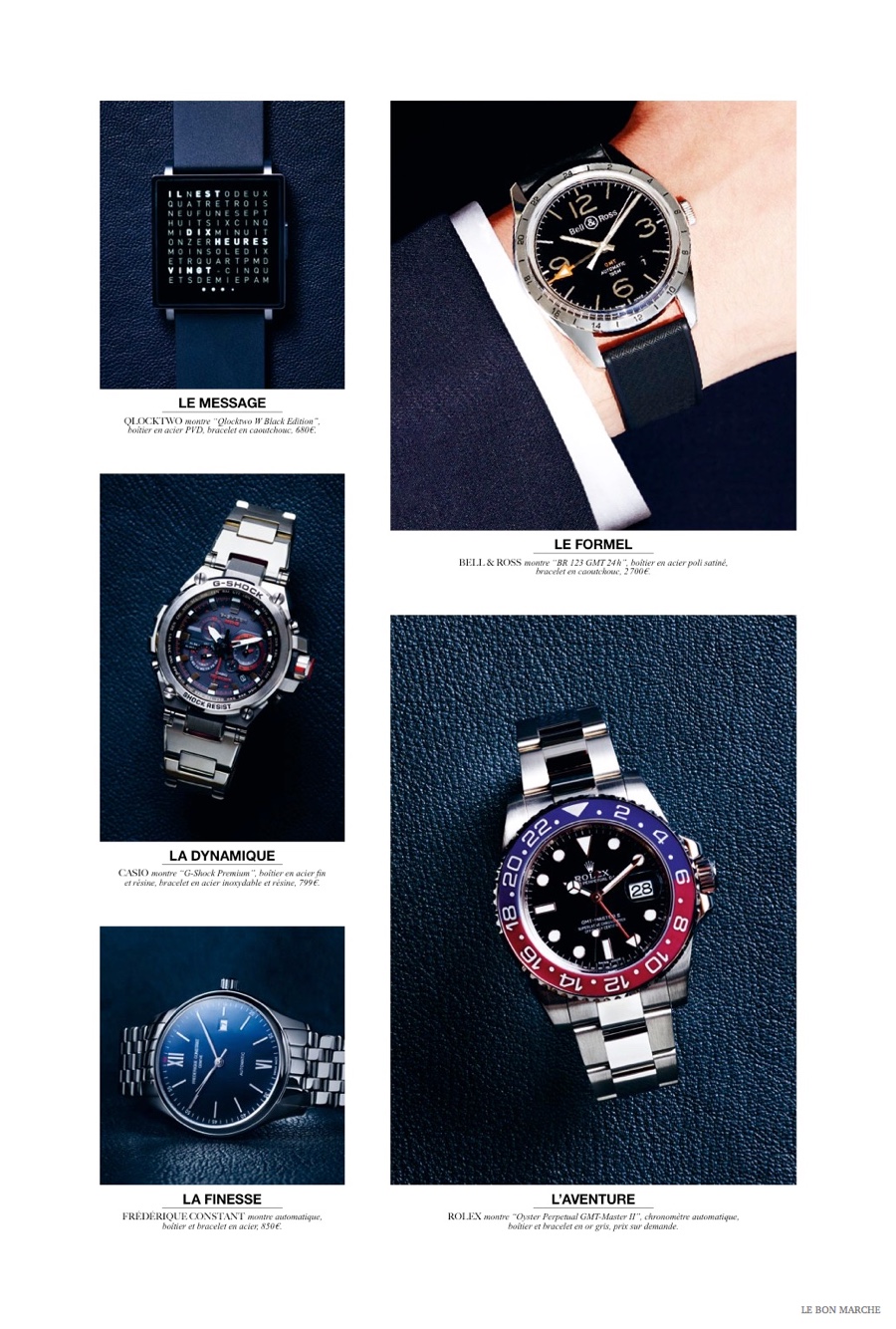 Nicolas Ripoll Models Elegant, Tailored Styles for Le Bon Marché – The ...