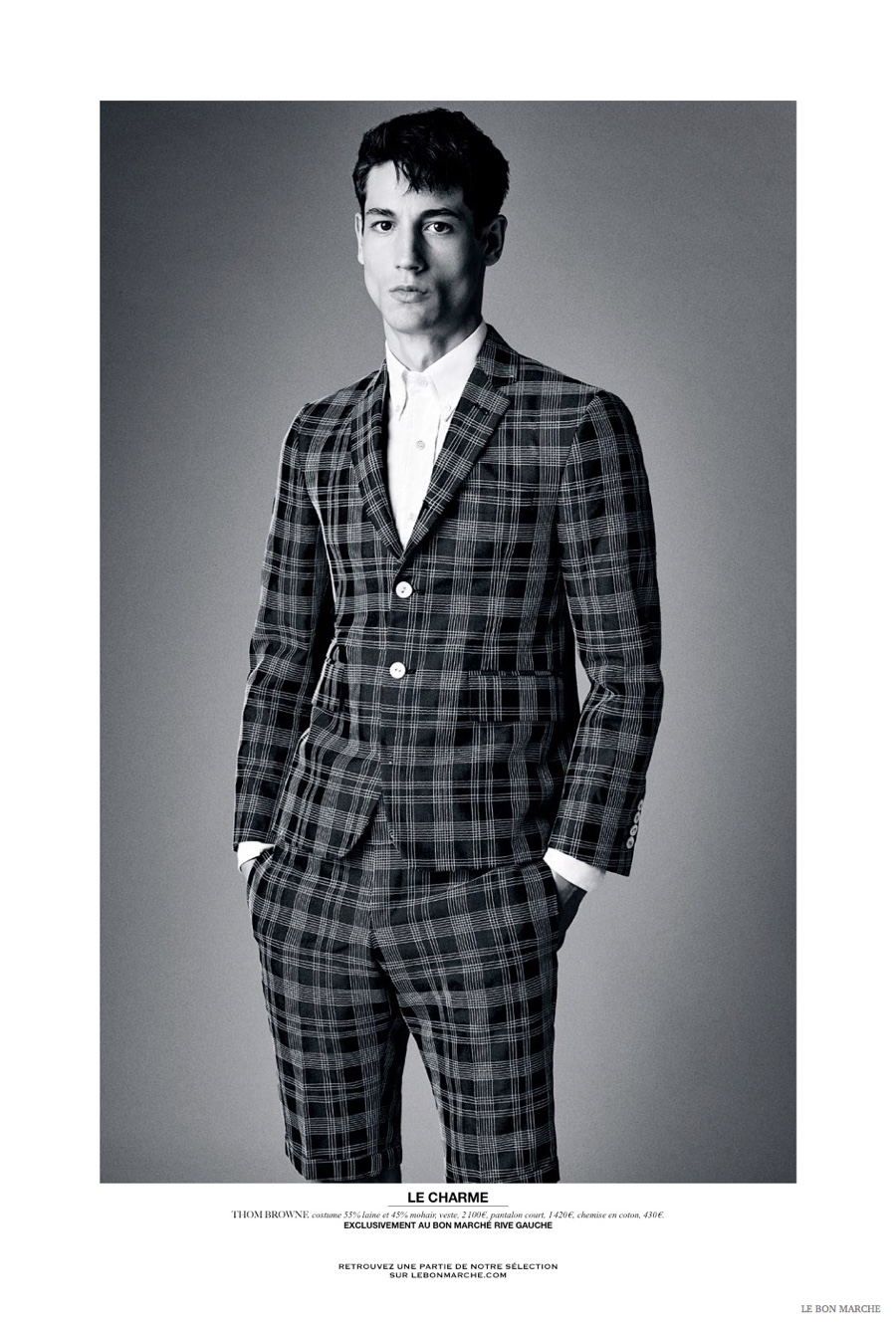 Nicolas Ripoll Models Elegant, Tailored Styles for Le Bon Marché – The ...