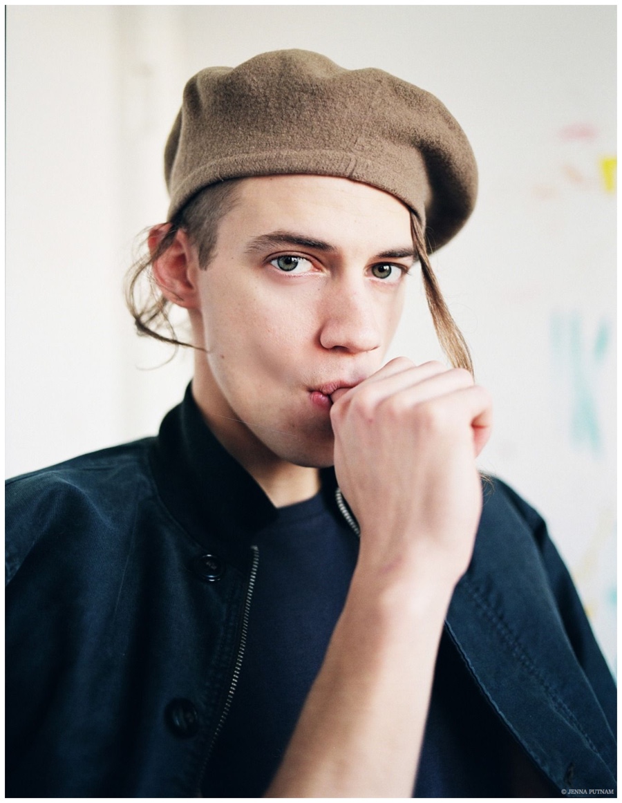 Lyle Lodwick Unveils Long Hair in Photos by Jenna Putnam – The Fashionisto