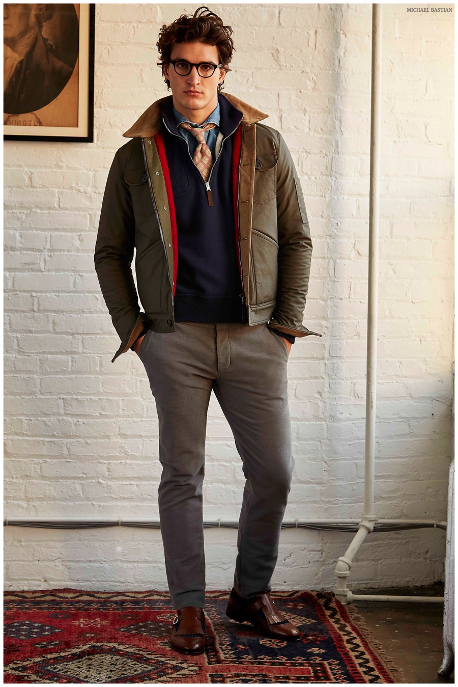 Michael Bastian Delivers Updated Preppy Classics for Fall/Winter 2015 ...