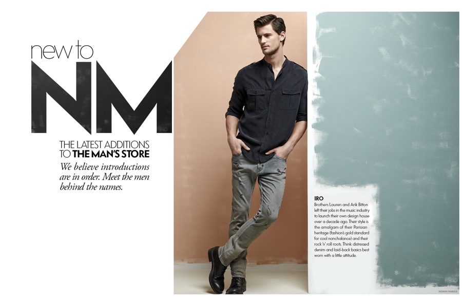 Neiman Marcus Unveils Spring 2015 Men’s Looks from IRO, Tomas Maier ...