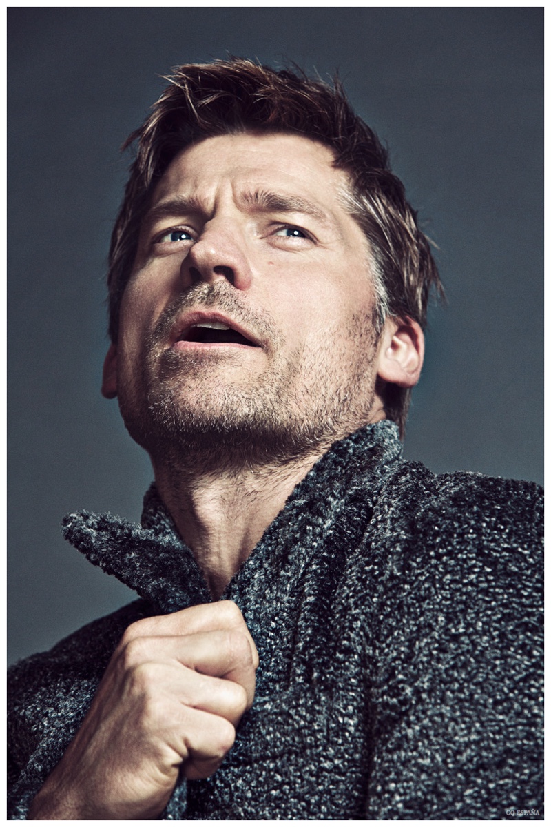 Nikolaj Coster-Waldau Wears Designer Fashions for GQ España February ...