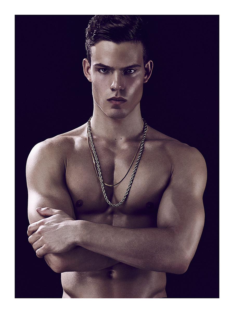 Orri Helgason is Clad in Versace for Daniel Jaems’ Obsession Series ...