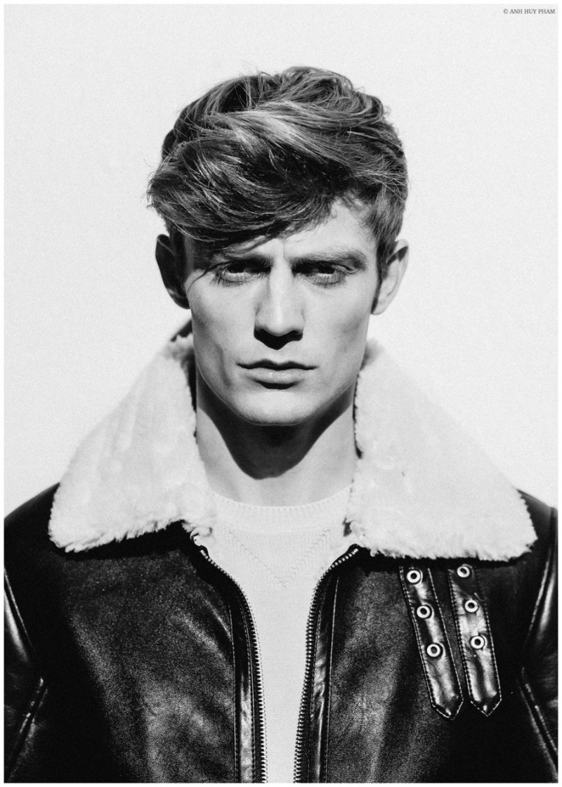 Robin van Der Krogt Heads Outdoors for a Paris Shoot by Anh Huy Pham ...