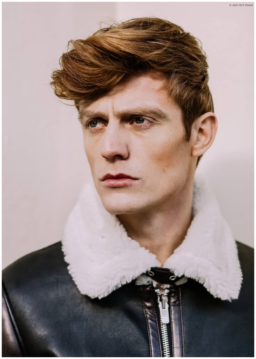 Robin van Der Krogt Heads Outdoors for a Paris Shoot by Anh Huy Pham ...