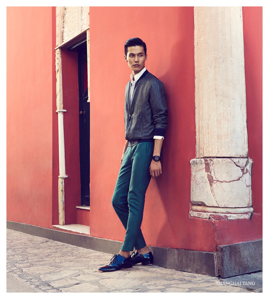 Dae Na Luxuriates in Tropical, Colorful Men’s Styles for Shanghai Tang ...