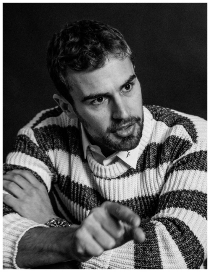 Insurgent Star Theo James Covers Flaunt, Talks Social Media/Twitter ...