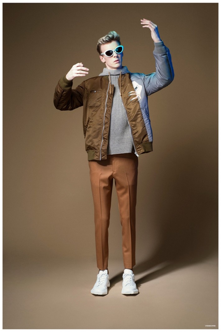 Undercover Creates Urban Art for Fall/Winter 2015 Menswear Collection ...