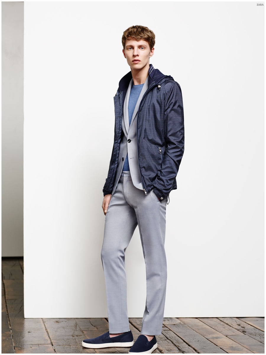 Zara Shares Chic Looks for Spring 2015 Menswear Collection – The ...