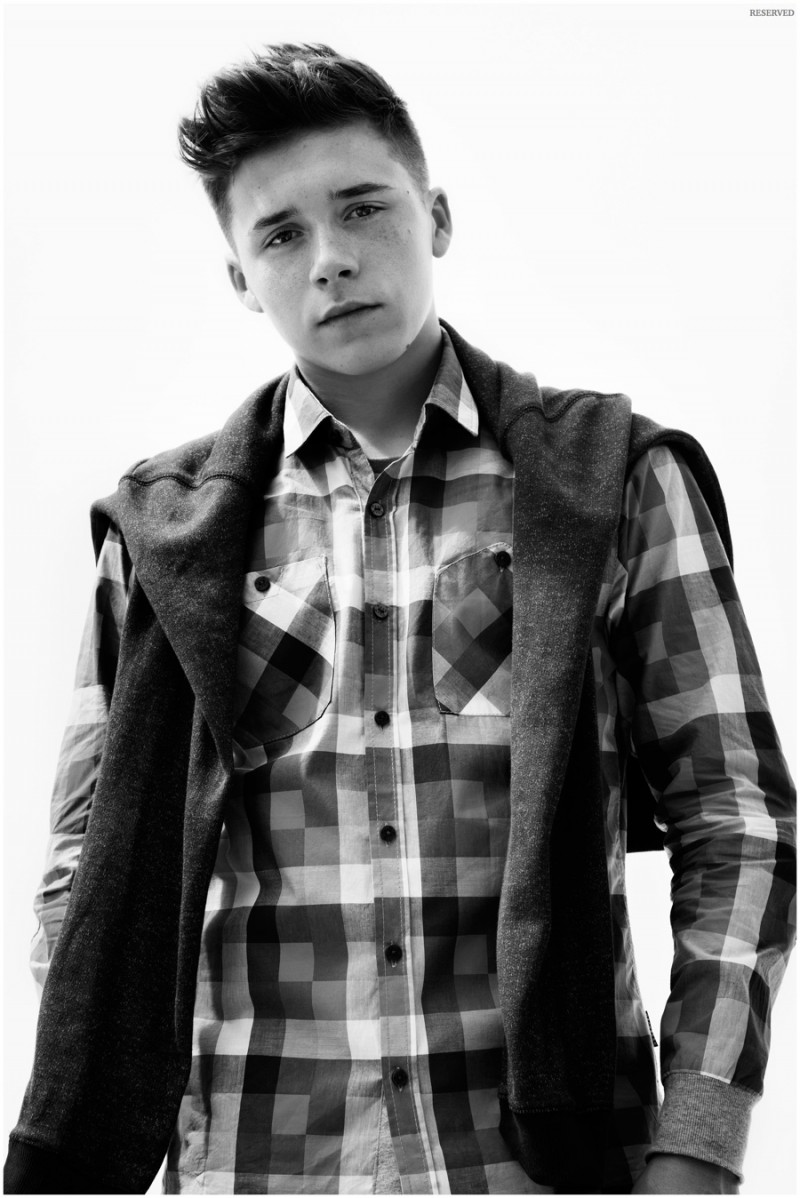 Brooklyn Beckham for Reserved Spring 2015 Campaign Photo Shoot