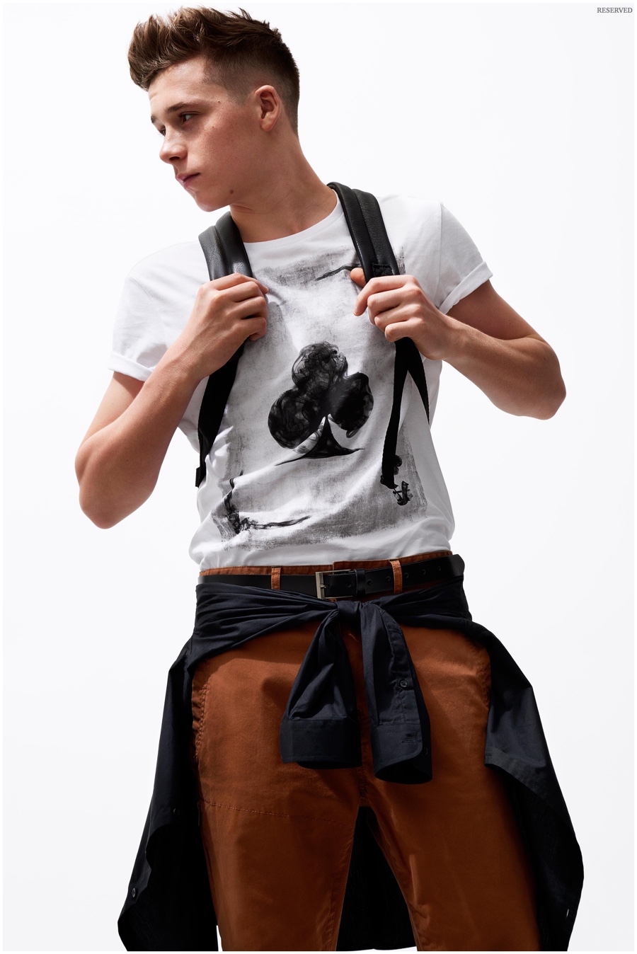Brooklyn Beckham for Reserved Spring 2015 Campaign Photo Shoot