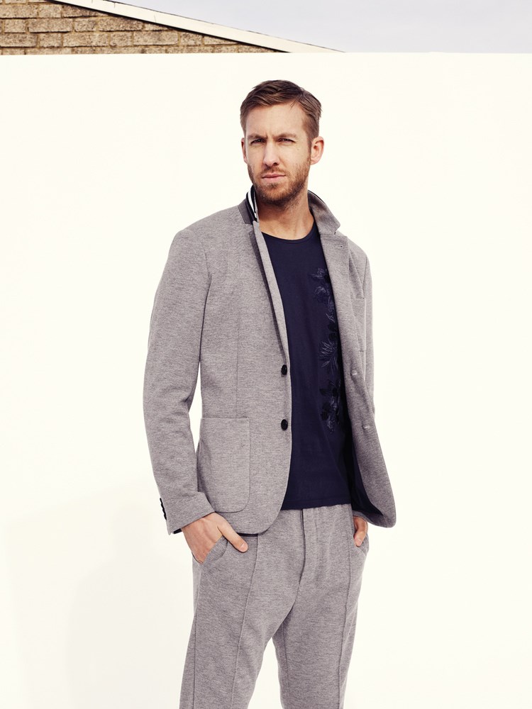 Calvin Harris Goes Shirtless for Sunday Times Style Cover Photo Shoot ...