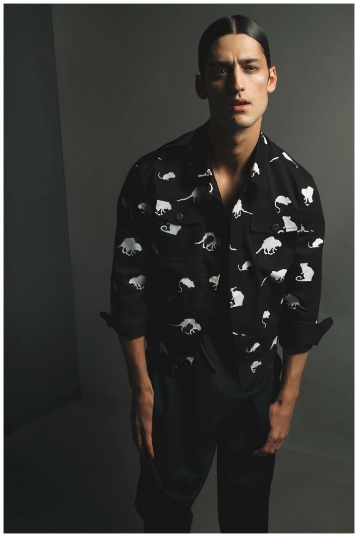 Carlos Ferra is Restless for DIF Magazine Shoot