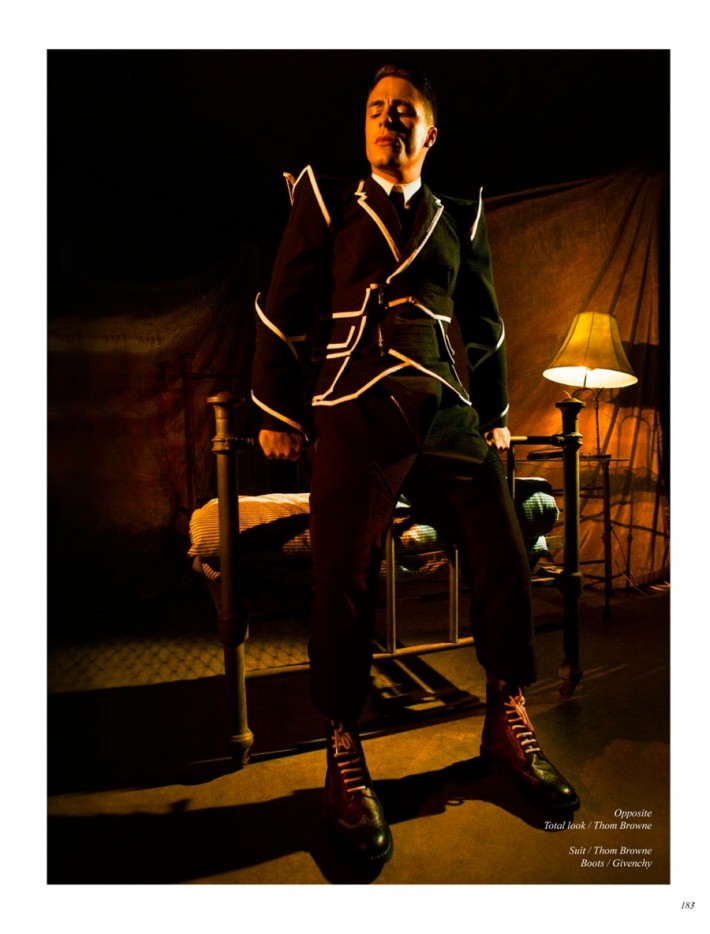 Colton Haynes Stars in Schön! 2015 Photo Shoot