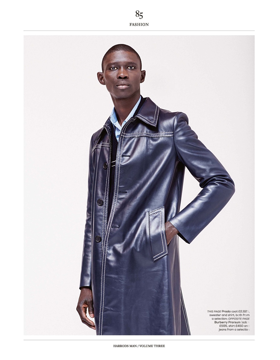 Harrods Man Showcases Spring 2015 Designer Fashions