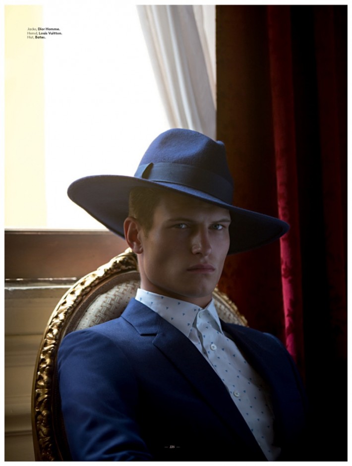 John Todd Editorials for Vogue Hommes Paris + L'Officiel Hommes Switzerland