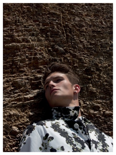 John Todd Editorials for Vogue Hommes Paris + L'Officiel Hommes Switzerland