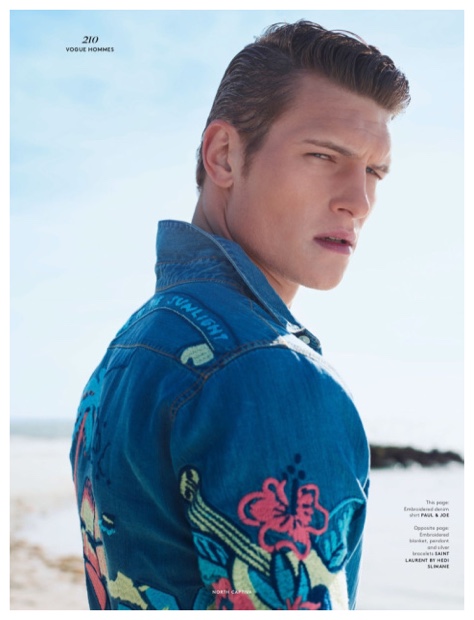 John Todd Editorials for Vogue Hommes Paris + L'Officiel Hommes Switzerland