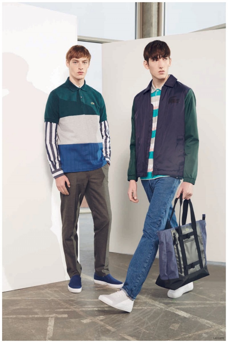 Lacoste Fall/Winter 2015 Menswear Collections