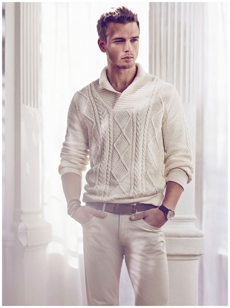 Massimo Dutti March 2015 Men's Look Book
