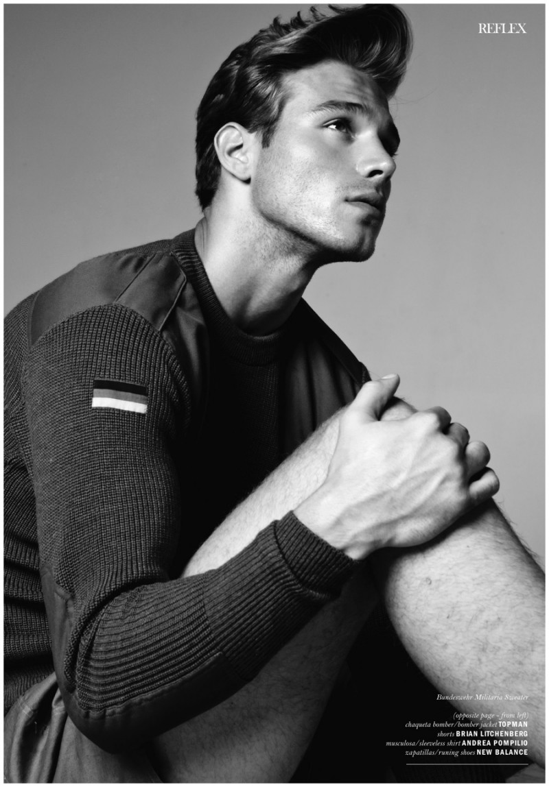 Matthew Noszka for Reflex Homme April 2015 Cover Photo Shoot