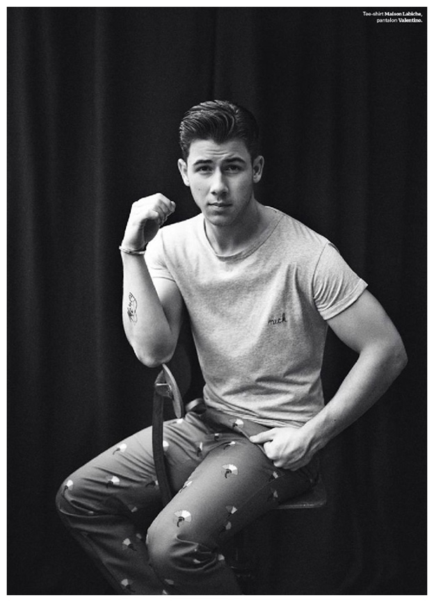 Nick Jonas Poses for Tetu Cover Shoot, Talks Gay Marriage – The Fashionisto