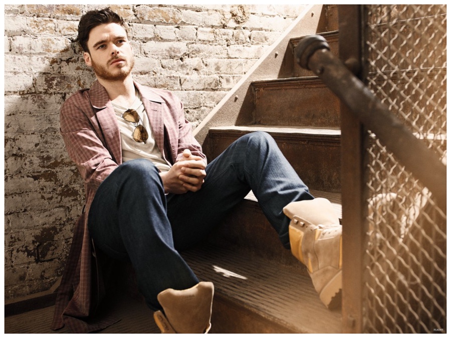 Richard Madden Appears in Photo Shoots for Flaunt + Glamour – The ...