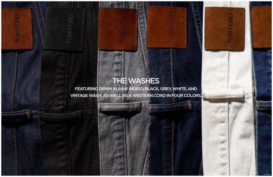 Tom Ford Denim Jeans: Spring 2015 Men's Range