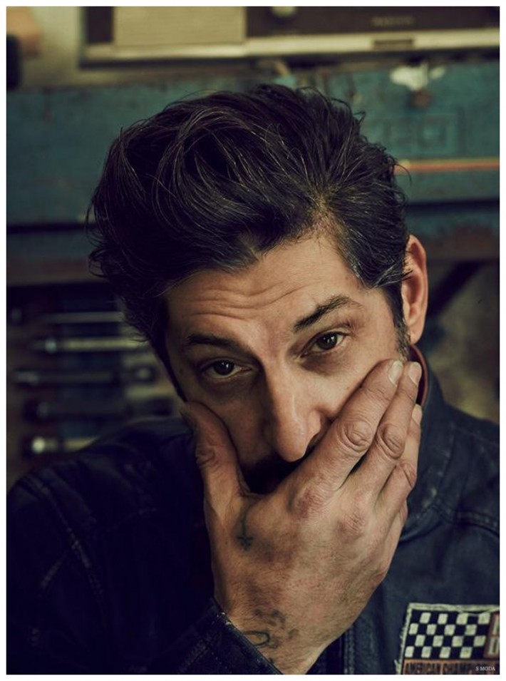 Tony Ward Stars in S Moda Editorial Shoot