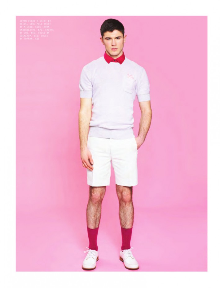 Attitude Highlights Bold Pink Men's Fashions