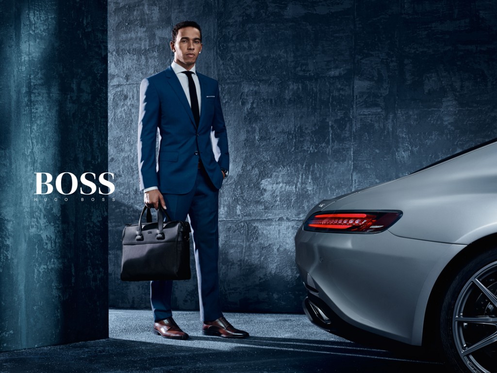 Lewis Hamilton + Nico Rosberg Front Boss by Hugo Boss F1 Campaign – The ...