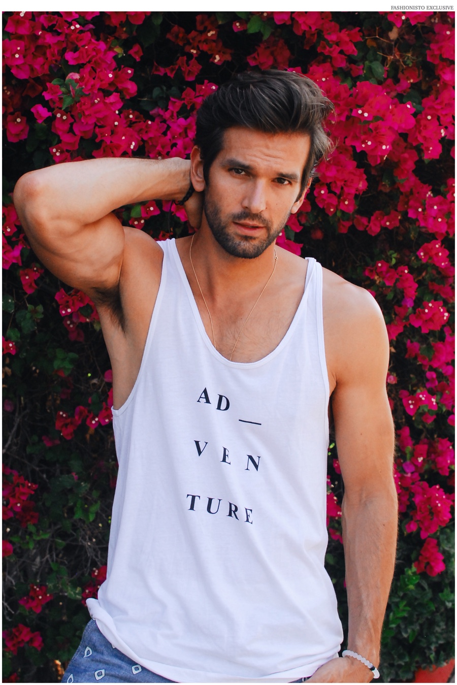 Fashionisto Exclusive: Colin Owens in Coachella Styles by Kevin Roldan