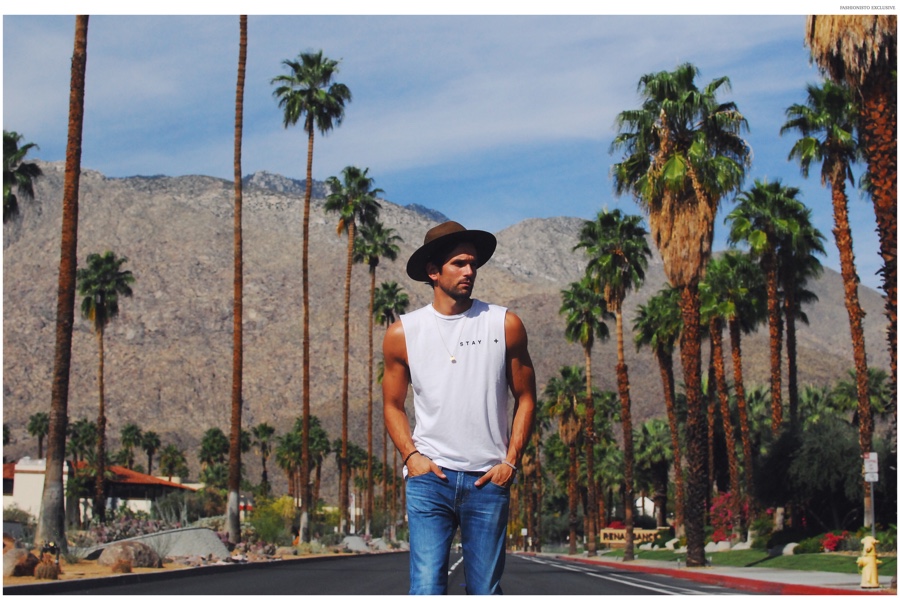 Fashionisto Exclusive: Colin Owens in Coachella Styles by Kevin Roldan