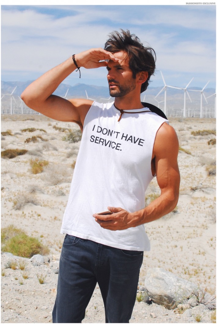 Fashionisto Exclusive: Colin Owens in Coachella Styles by Kevin Roldan