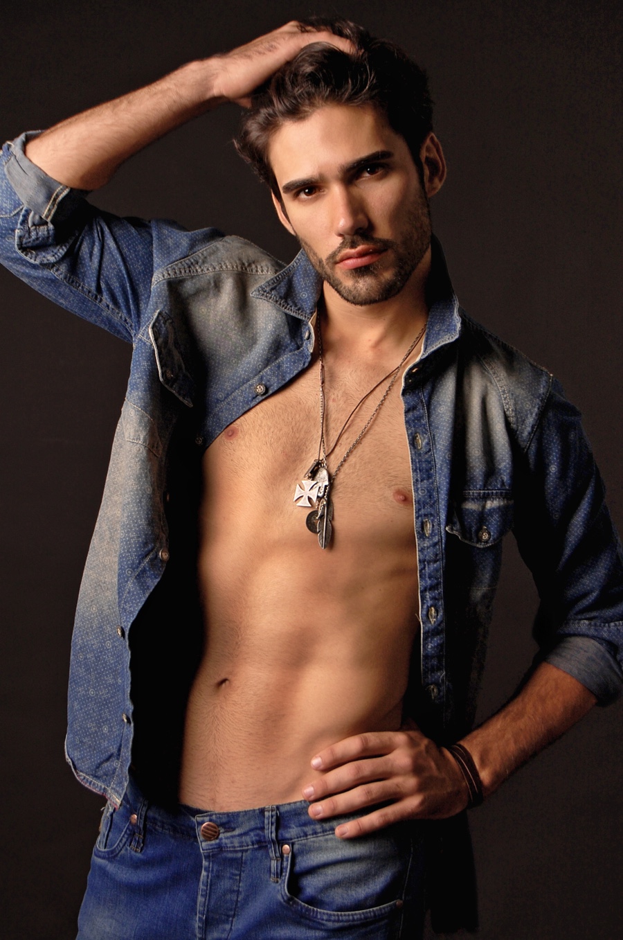 Daniel Kakoulidis Poses for Ranner Vidal Shoot – The Fashionisto