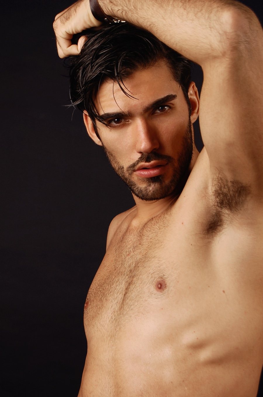 Daniel Kakoulidis Poses for Ranner Vidal Shoot – The Fashionisto